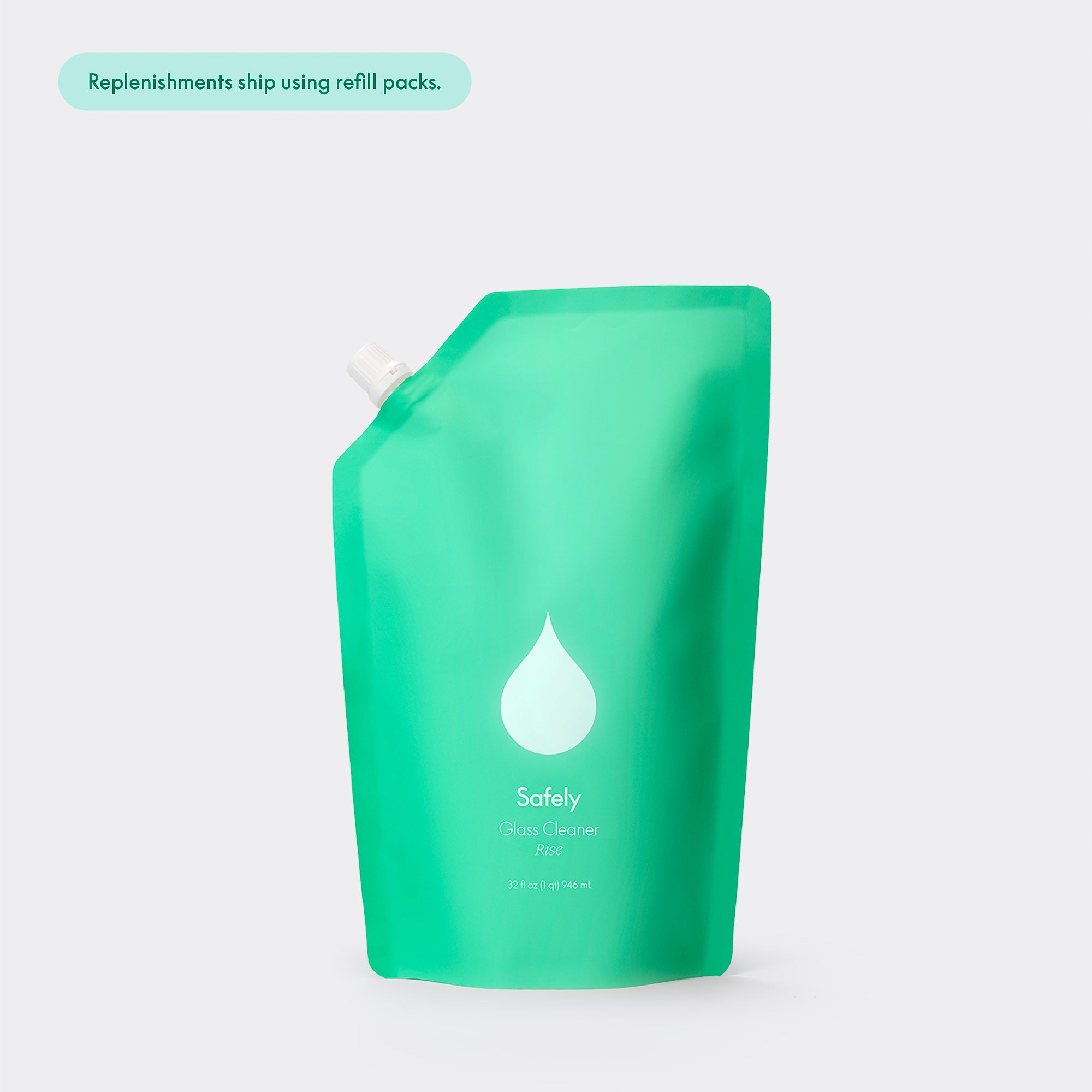 Natural Glass Cleaner & Window Cleaner - Safely